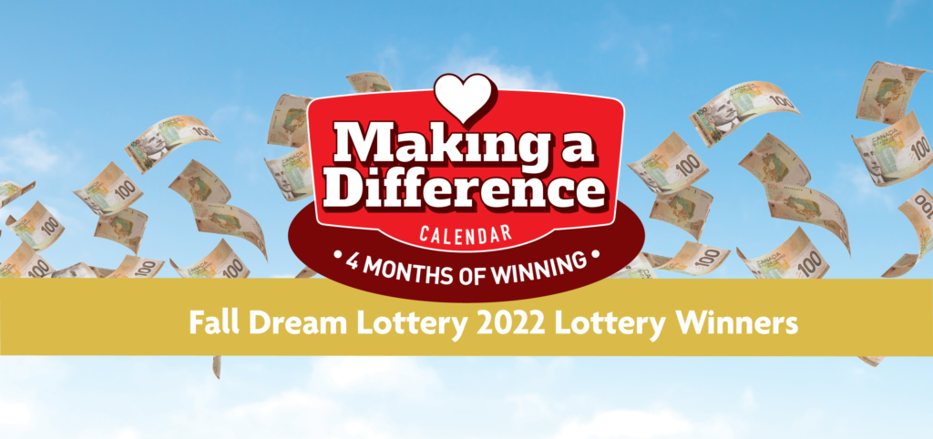 Making a Difference Calendar Tickets | Dream Lottery Ontario