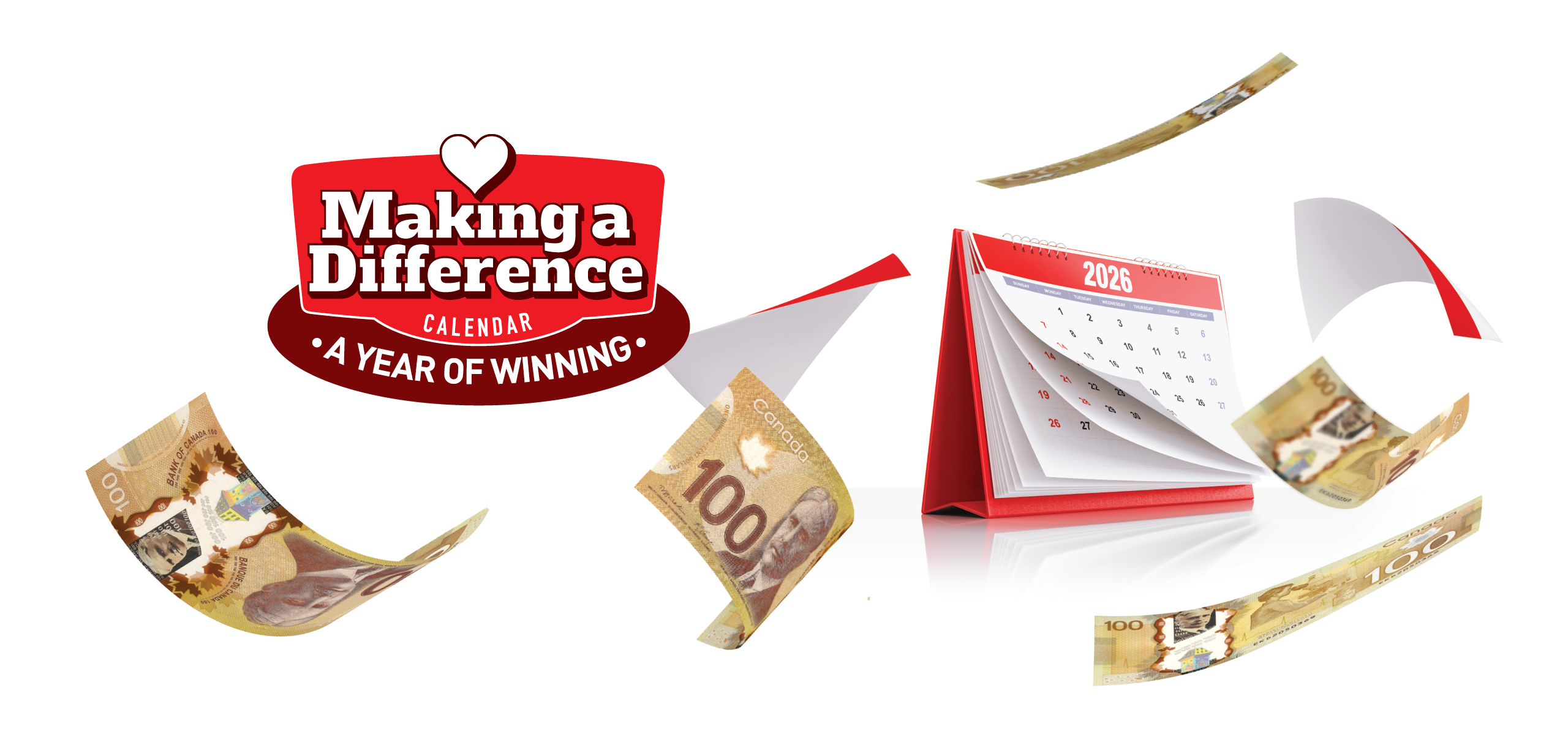 Making a Difference Calendar Tickets | Dream Lottery Ontario